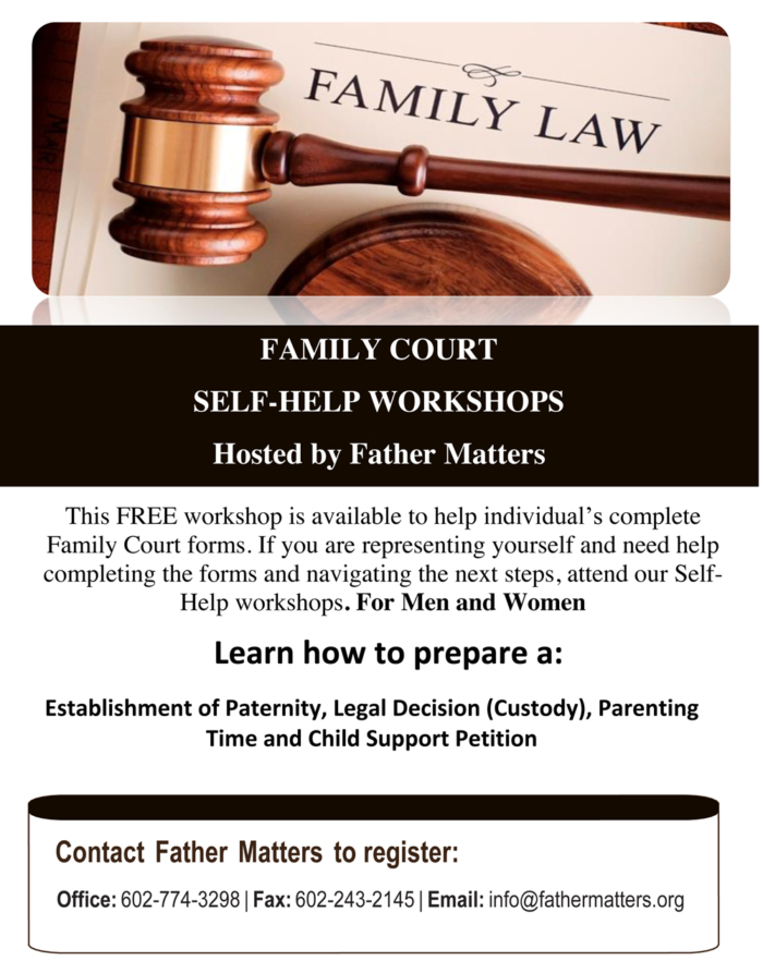 Self Help Workshops - Father Matters