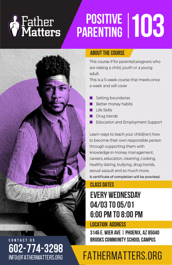 Positive Parenting 103 - Father Matters